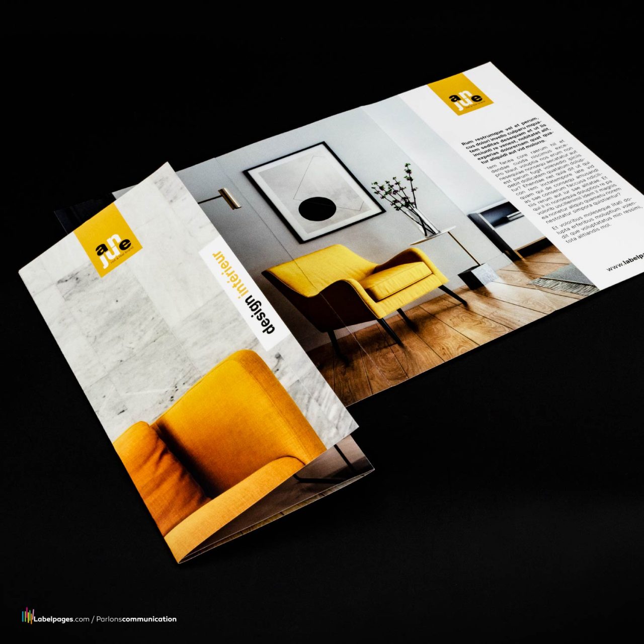 Imprimez vos triptyques en ligne en Belgique – Labelpages